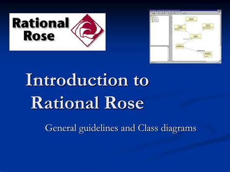 Ppt Introduction To Rational Rose Powerpoint Presentation Free