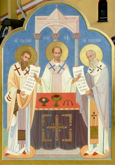 Свети литургичари | Orthodox christian icons, Orthodox icons, Byzantine art