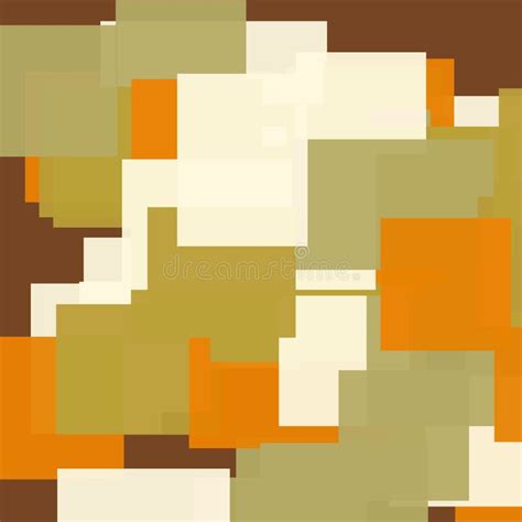 Contemporary Abstract Geometric Print Simple Colorful Squares Rectangles Color Blocks Bright