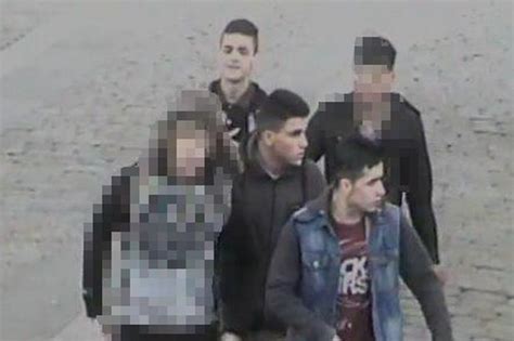 Arndale Centre Brawl CCTV Image Manchester Evening News