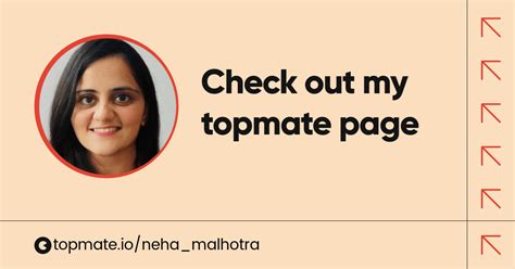 Neha Malhotra Book A Call On Topmate