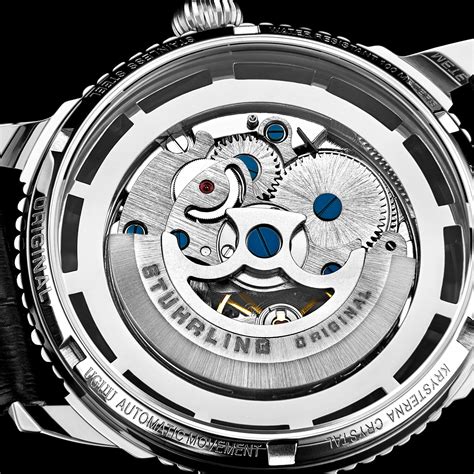 Stuhrling Original Aviator Skeleton Automatic // 3933.1 - Stührling ...
