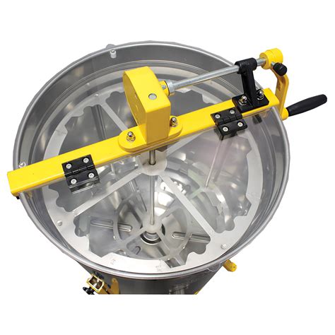 E8 Honey Extractor — 8 Frame Hand Crank Hillco Foxhound Bee Company