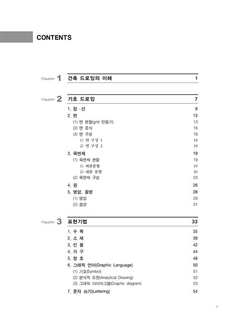 미리보기 프리핸드 건축드로잉