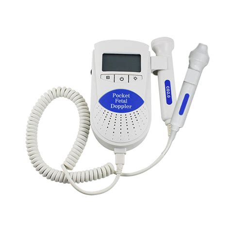 Kit De Doppler De Bolsillo Con Transductores Vascular E 8 Mhz Y Fetal
