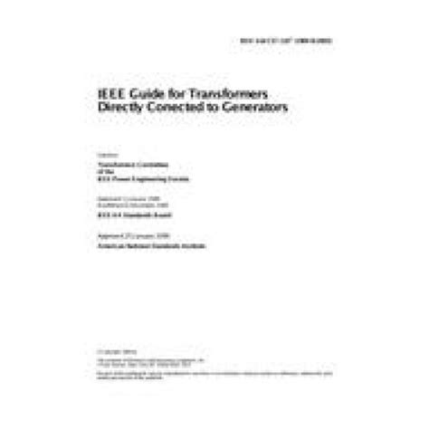 Ieee C57 116 1989 Standard Pdf Standard Pdf Site
