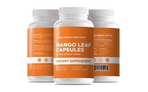 The Original Mango Leaf Vegetarian Capsules Mango Leaf Powder Capsules Digestive Health