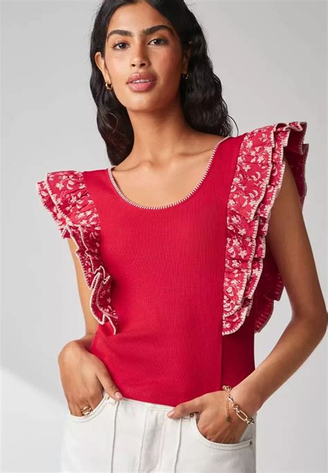 Buy Next Flutter Sleeveless Vest 2024 Online Zalora Singapore