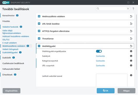 Webfelügyelet Eset Endpoint Security 12 Eset Online Súgó