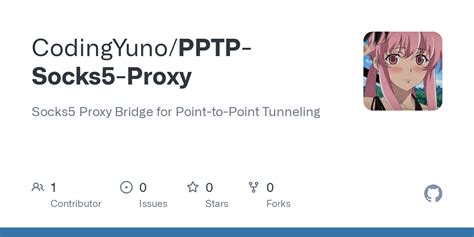 github codingyuno pptp socks5 proxy socks5 proxy bridge for point to