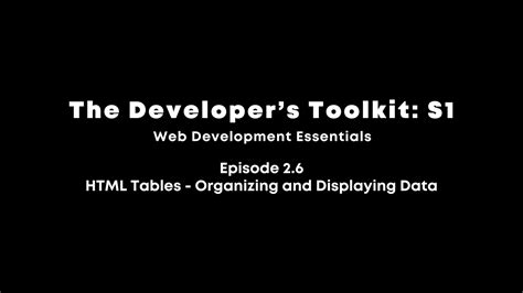 html tables explained a beginner s guide to organizing data