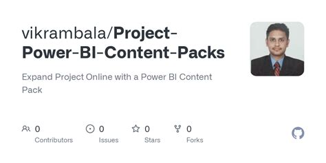 Github Vikrambala Project Power Bi Content Packs Expand Project Online With A Power Bi