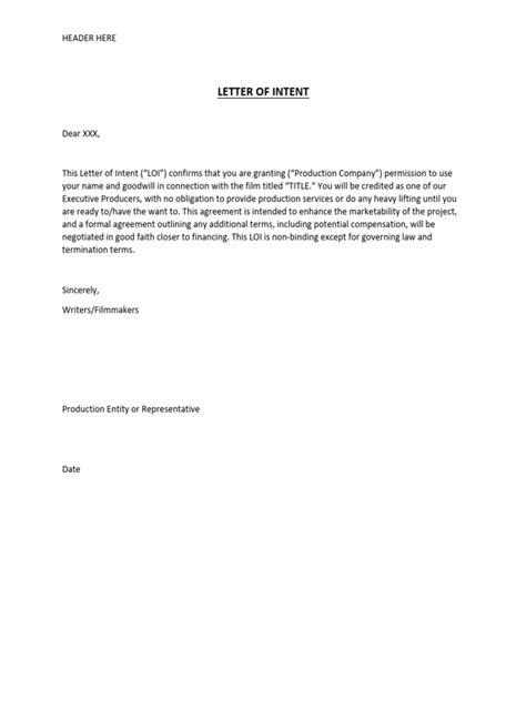 Loi Crew Template Pdf