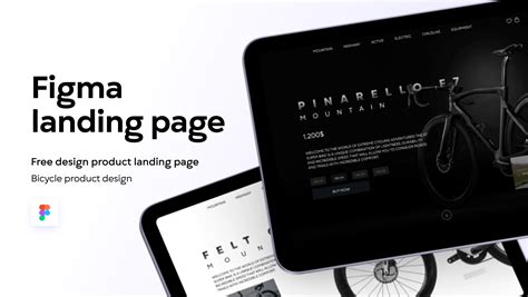 Landing Page Design Product Figma