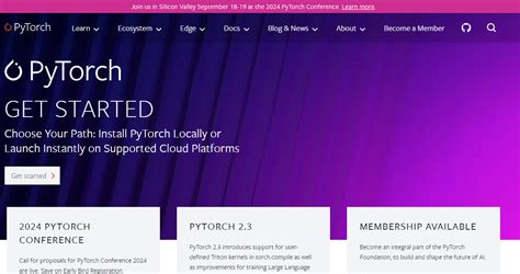 Pytorch 官网 Csdn社区