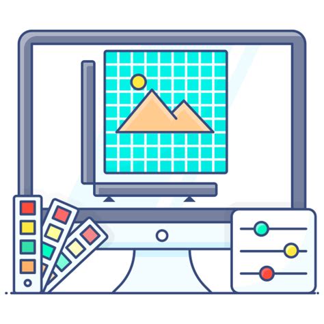 Color Adjustment Free Edit Tools Icons
