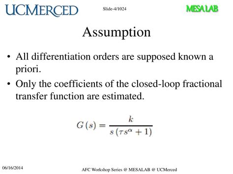 Ppt Indirect Approach For Closed Loop System Identification With