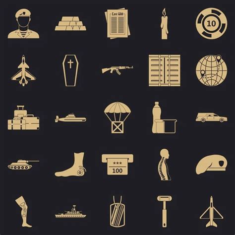 Military Infographics And Icons Vector Images Depositphotos