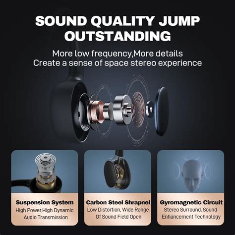 ᐉ Наушники беспроводные Dacom Explore E80 с костной проводимостью Black 68286097 • Купить в