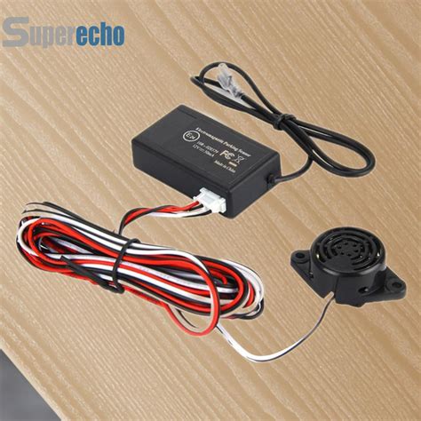 New Fashion Electromagnetic Car Parking Reverse Backup Radar Control Box Reversing Sensor No