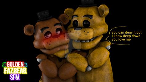 You Can Deny It Golden Freddy X Freddy Fazbear By Goldenfazbearsfm On