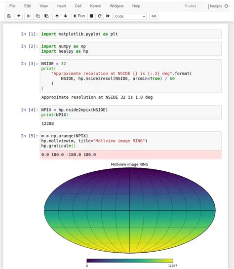 Visualising HEALPix Results With Jupyter Notebook QMUL ITS Research Blog