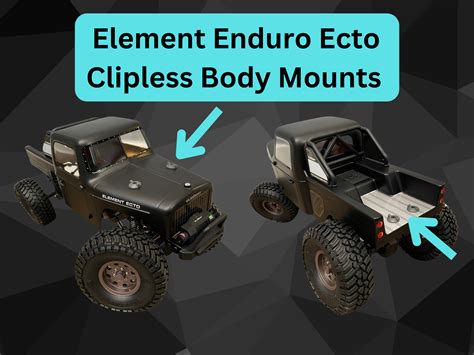 Clipless Body Mounts For Element Enduro Ecto Fine Laser Designs