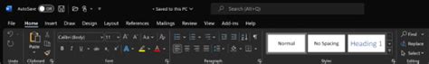 What Is The Ribbon In Microsoft Word The Techie Senior