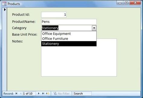 Microsoft Access Tips Dealing With A Combo Box Entry That Is Not In List