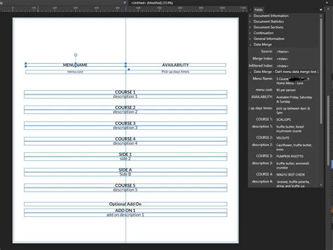 Inserting Data Fields For Merge Not Working Pre V2 Archive Of Desktop