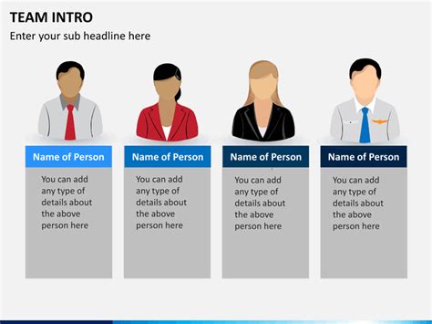 Team Introduction PowerPoint Template SketchBubble