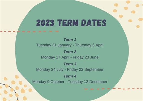 Term Dates Marrara Christian College