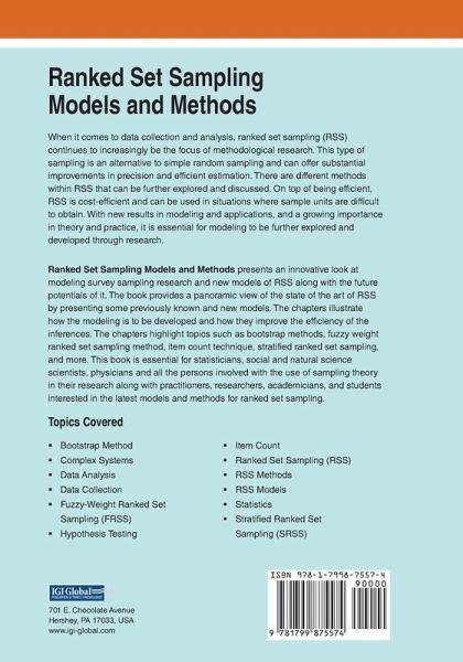 Ranked Set Sampling Models And Methods Englisches Buch Bücherde