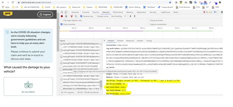 javascript testcafe tests fail due to new headers `sec ch ua` and