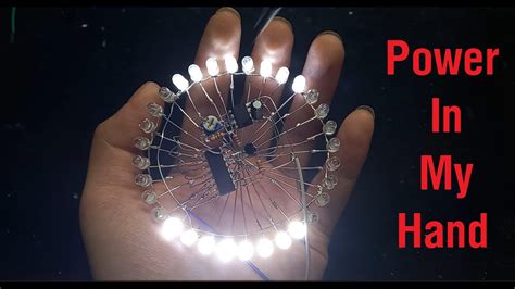 Led Chaser Light Circuit Using 74hc595 Ic Timer 555 Transistor S8058