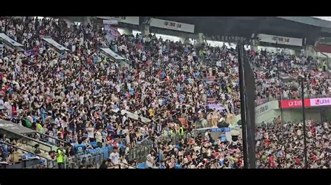 롯데 자이언츠 프로야구단 응원단 응원가 열창 영상 X 2024 잠실야구장 Youtube