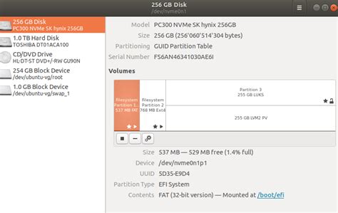 Mount 2nd Drive Fills Up Storage Space On Root File System Ask Ubuntu