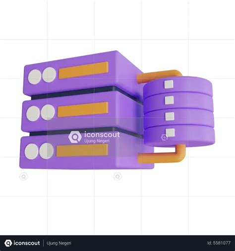 Database 3d Icon Download In Png Obj Or Blend Format