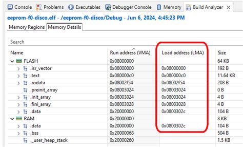 Solved Compiled Code Size And Flashed Code Size Are Diffe Stmicroelectronics Community