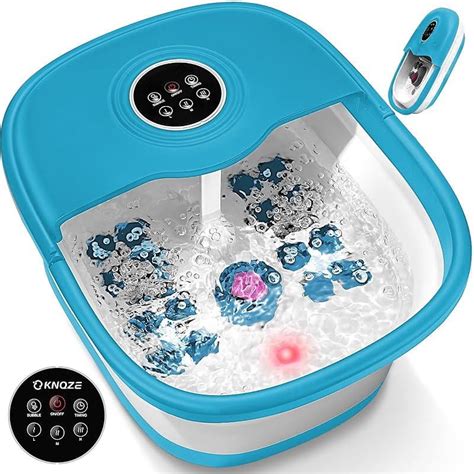 Collapsible Foot Spa Bath With Heat Remote Control Temperature