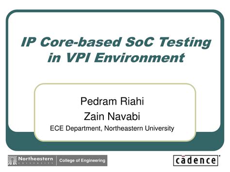 Ppt Ip Core Based Soc Testing In Vpi Environment Powerpoint Presentation Id5637847