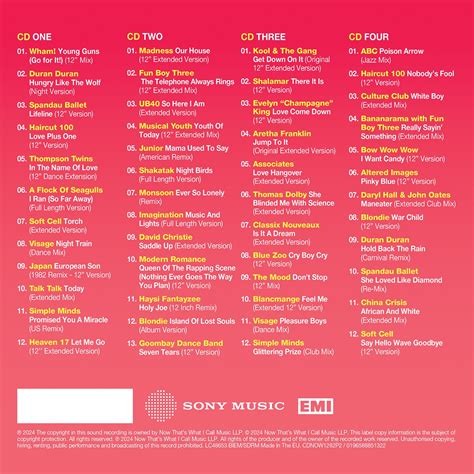 Now 12 80s 1982 Part 2 4cd Now Music Official Store