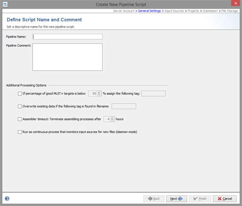 Pipeline Script Ridom Seqsphere Documentation