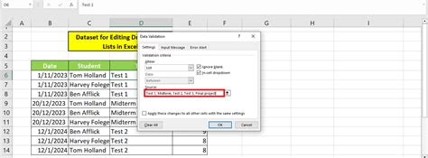 How To Edit A Drop Down List In Excel 5 Examples Pc Guide