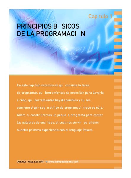 Pdf Principios BÁsicos De La ProgramaciÓn