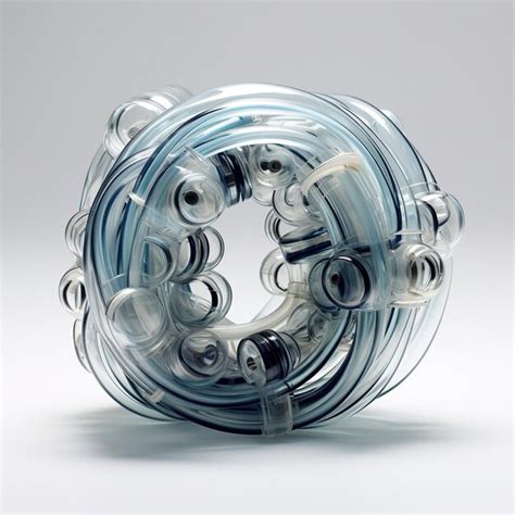 Premium Photo Folded Wire Cable Texture