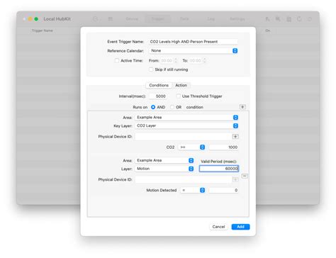 Trigger Parameter Examples Gravio Documentation The Node Computing