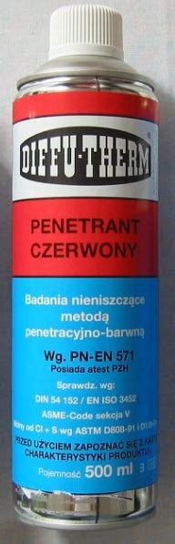 Wywoływacz Penetrant Zmywacz Diffu Therm Komplet • Cena Opinie Allegro