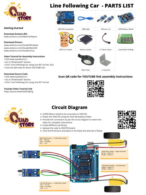 Aurduino Line Following Car Pdf
