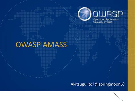 Lt Owasp Amass Speaker Deck